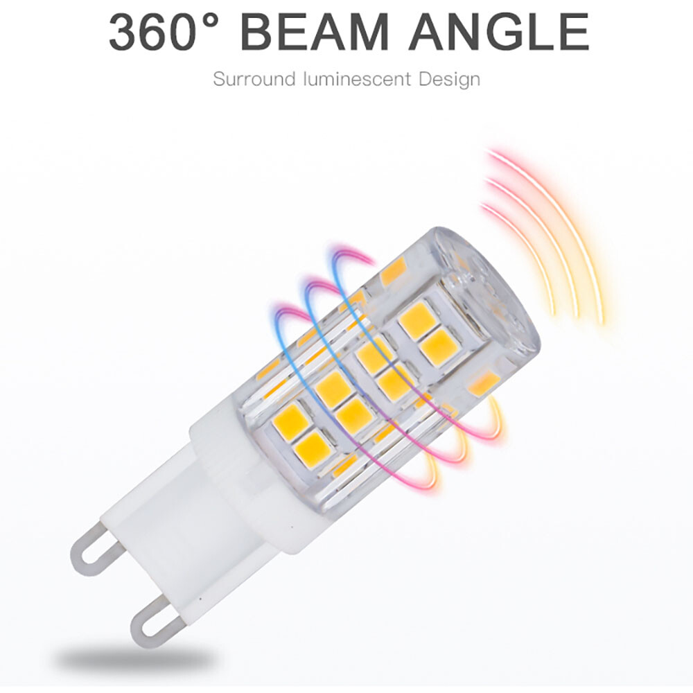 G9 LED Light Bulbs Warm/Cool White 5W 8W 230V replace Halogen Lamps ...