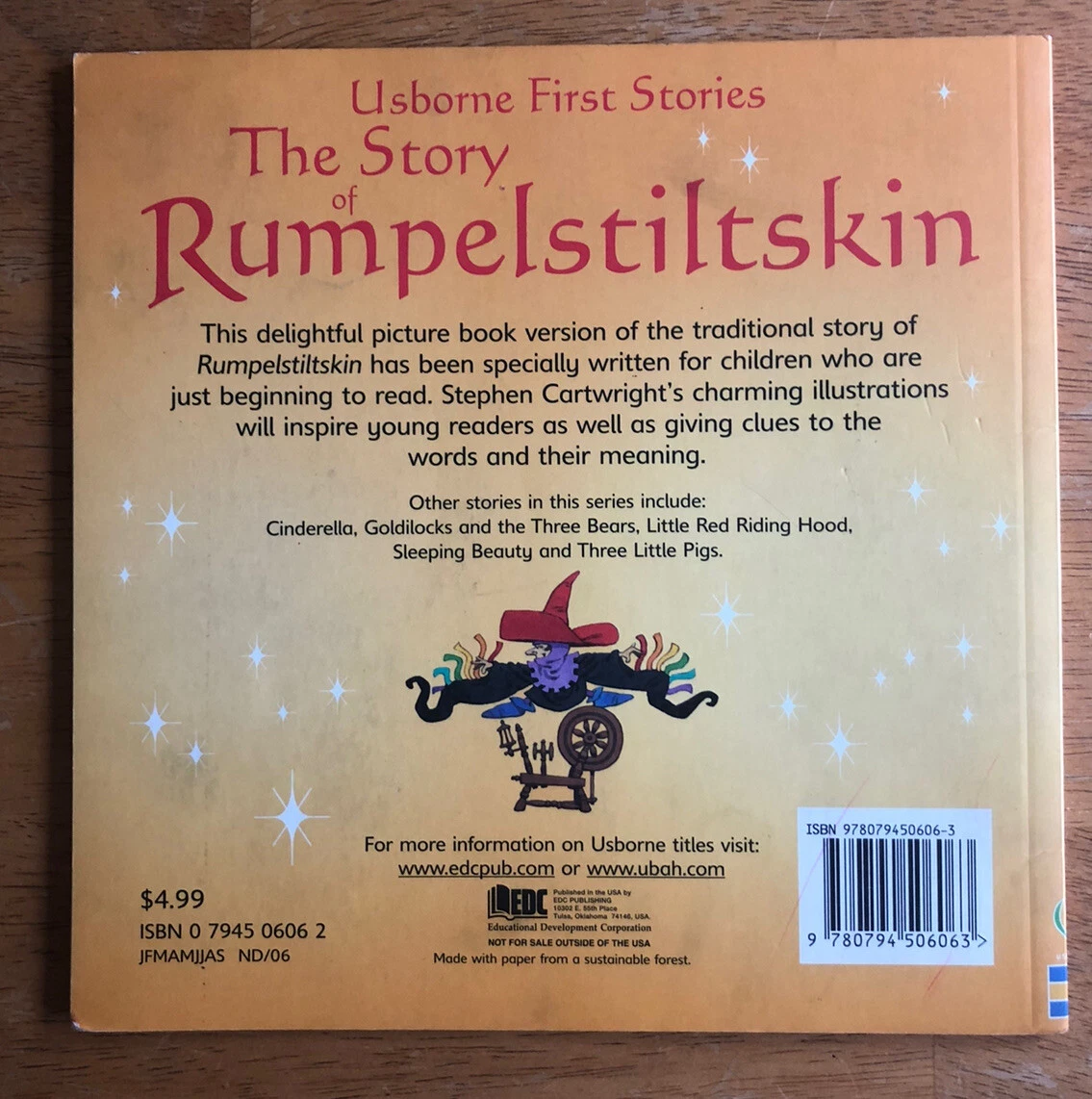 Rumpelstiltskin Story Book
