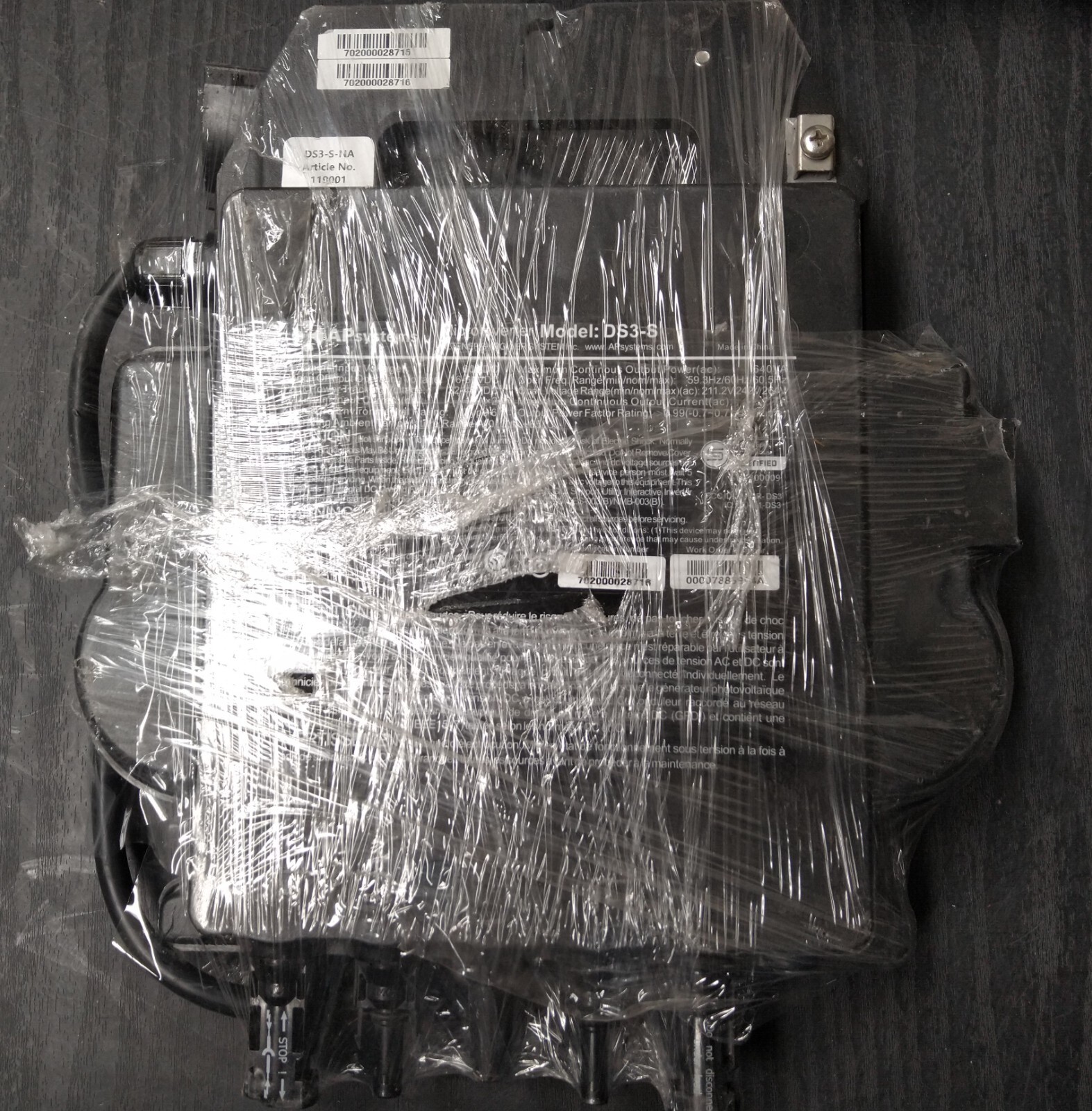 APsystems DS3-S Single Phase Dual-Module Microinverter for 2 solar ...