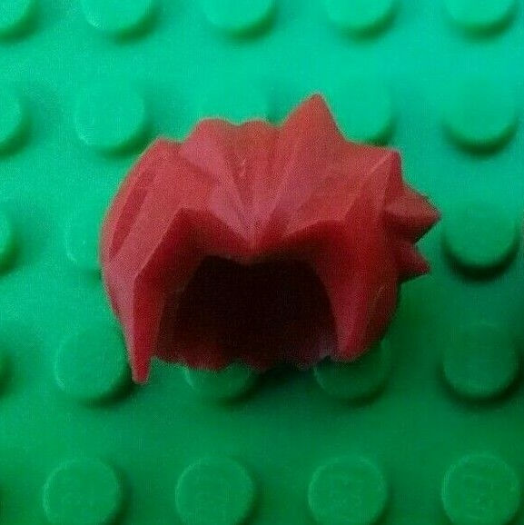 *NEW* Lego Red Hair Spiky Clown Hair People Minifigs Figs Figures x 1 ...