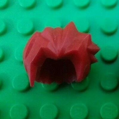 *NEW* Lego Red Hair Spiky Clown Hair People Minifigs Figs Figures x 1 ...