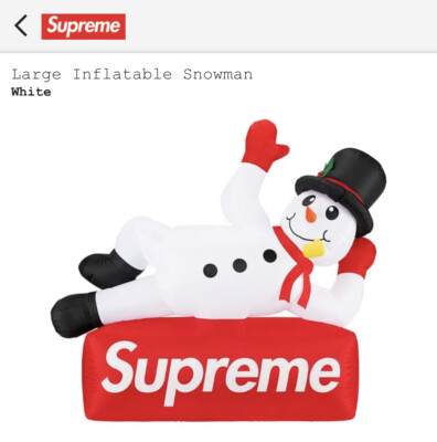 Supreme Santa Inflatable CONFIRMED | eBay