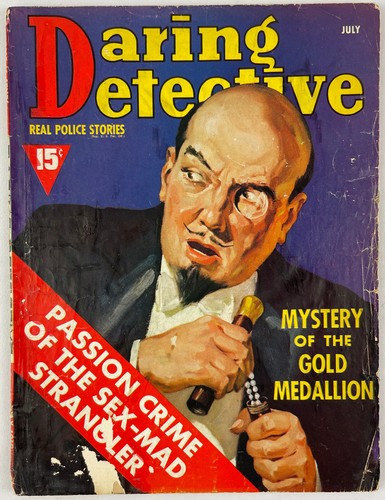 Daring Detective Magazine, July 1939, Vintage True Crime Stories, Pulp ...