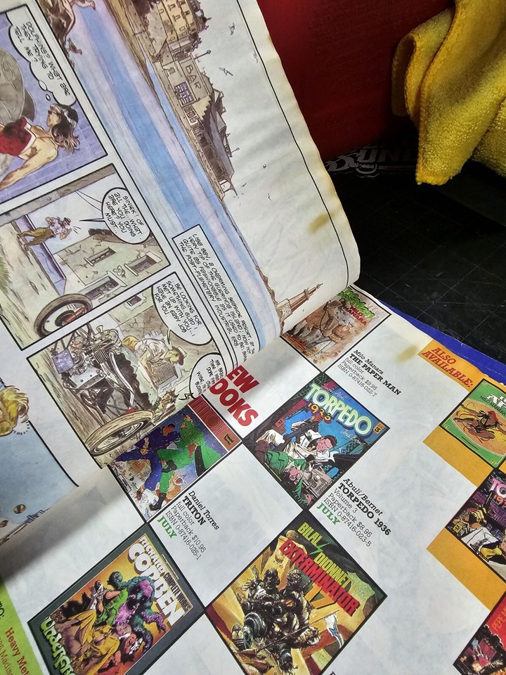 Heavy Metal Magazine Summer 1986 Morbus Gravis by Serpieri Druuna | eBay