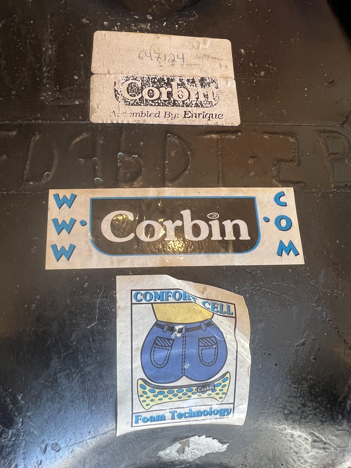 Corbin Gunfighter for HARLEY DAVIDSON DYNA 96-03 Motorcycle Dual Seat ...