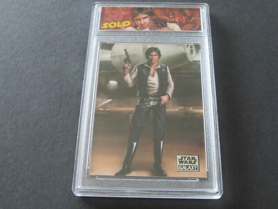 2018 Topps Star Wars Galaxy Han Solo Card #60 Custom Slab | eBay