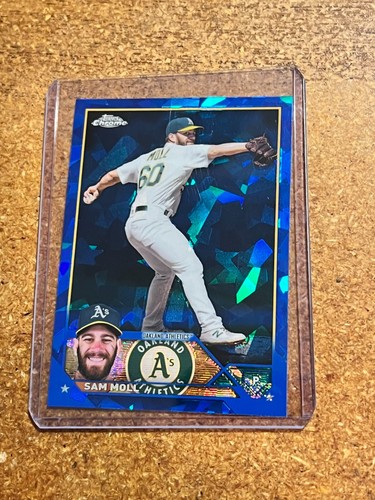 2023 Topps Chrome Sapphire # 8 Sam Moll | eBay