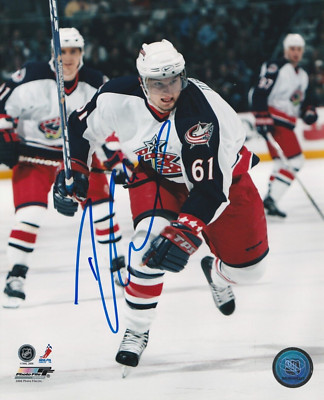 Rick Nash Autographed 8x10 Columbus Blue Jackets F648 | eBay