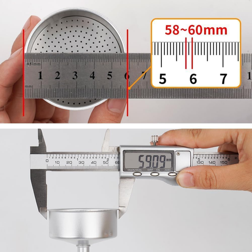 Moka Pot Dosing Funnel, 54Mm Stovetop Espresso Coffee Maker ...