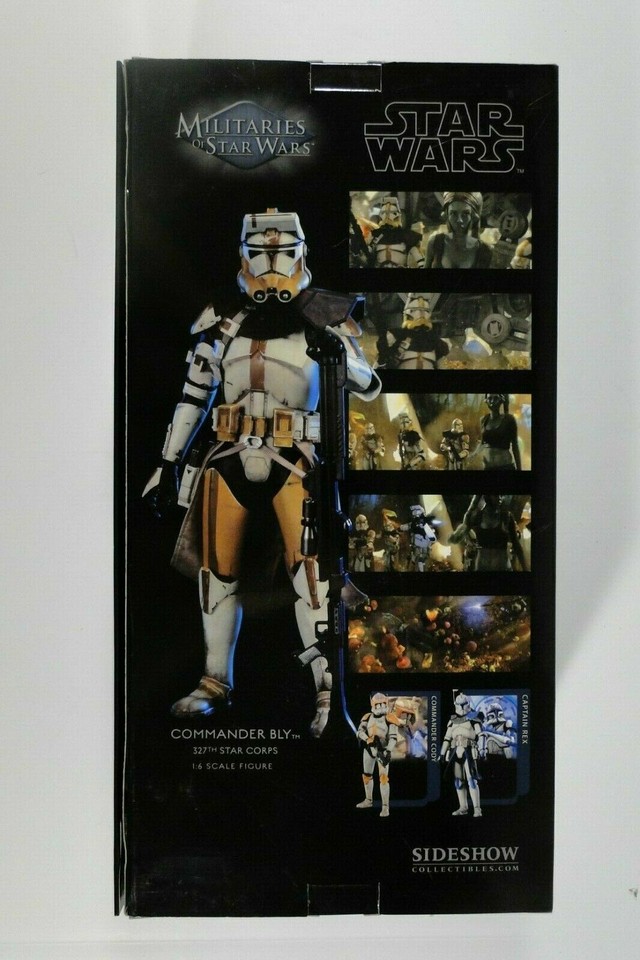 SIDESHOW EXCLUSIVE STAR WARS COMMANDER BLY 327TH STAR CORPS 1:6 SCALE ...