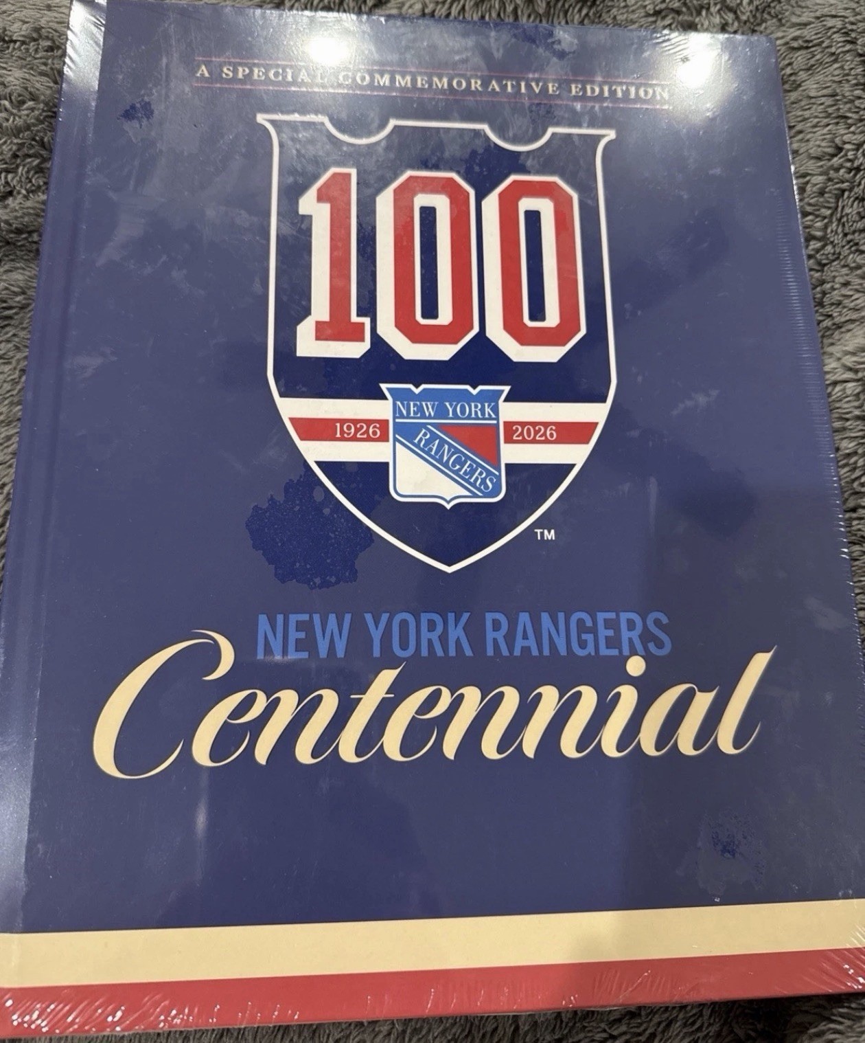 NEW YORK RANGERS OFFICIAL CENTENNIAL BOOK 2025-2026 Season 100 YEARS | eBay
