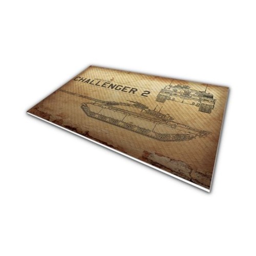 Hobby World AFV Blueprint 350x250mm Challenger 2 SW (New) | eBay