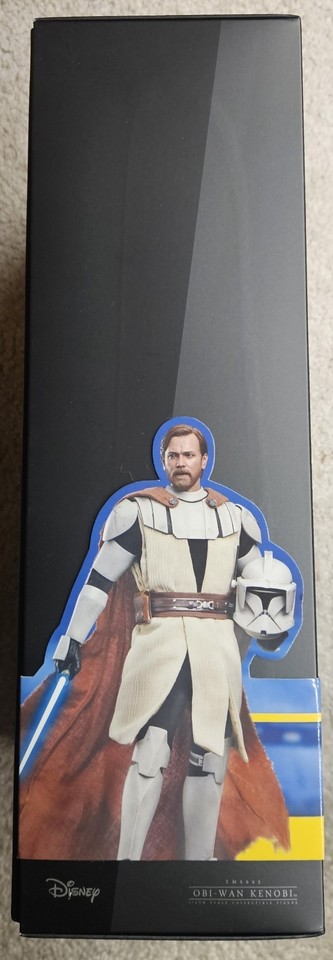 Hot Toys TMS095 Star Wars Clone Wars Obi-Wan Kenobi 1/6 Action Figure | eBay UK