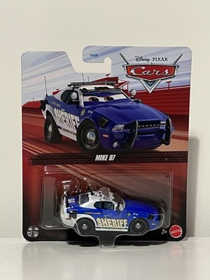 Disney Pixar Cars Mike 07 1:55 Sheriff New | eBay UK
