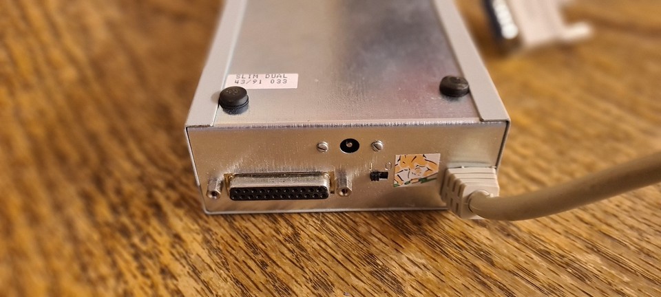 Double External 3.5 Inch Floppy Disk Drive, for Commodore Amiga ...