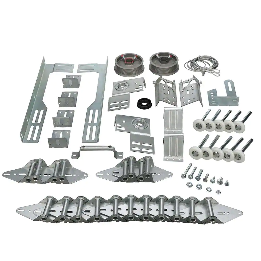 Garage Door Complete Hardware Installation Kit (For 16 Ft. X 7 Ft ...