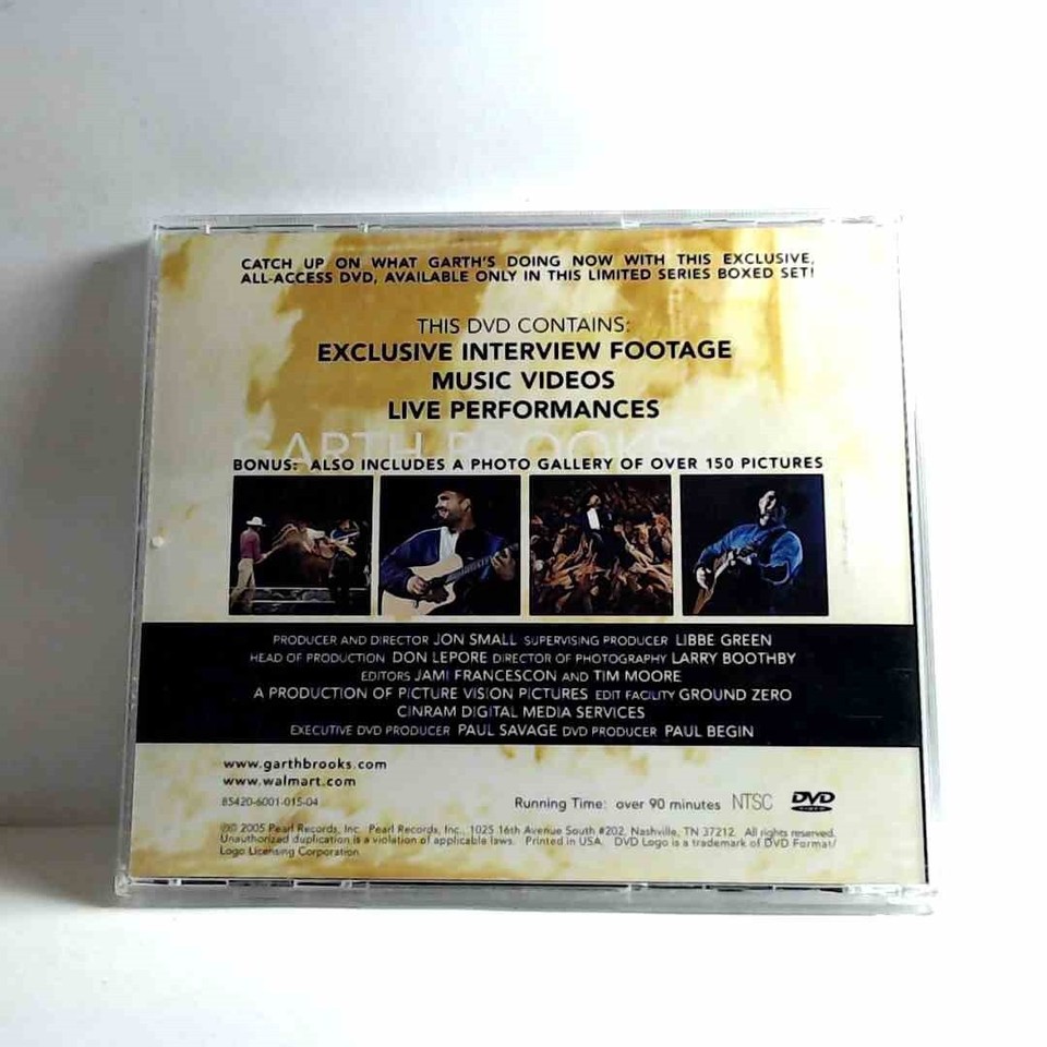 Garth Brooks- All Access (DVD, US, 2005, Pearl Records) AV637 | eBay