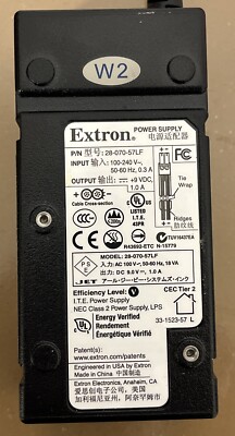 Extron 28-070-57LF Power Supply 9v 1A | eBay
