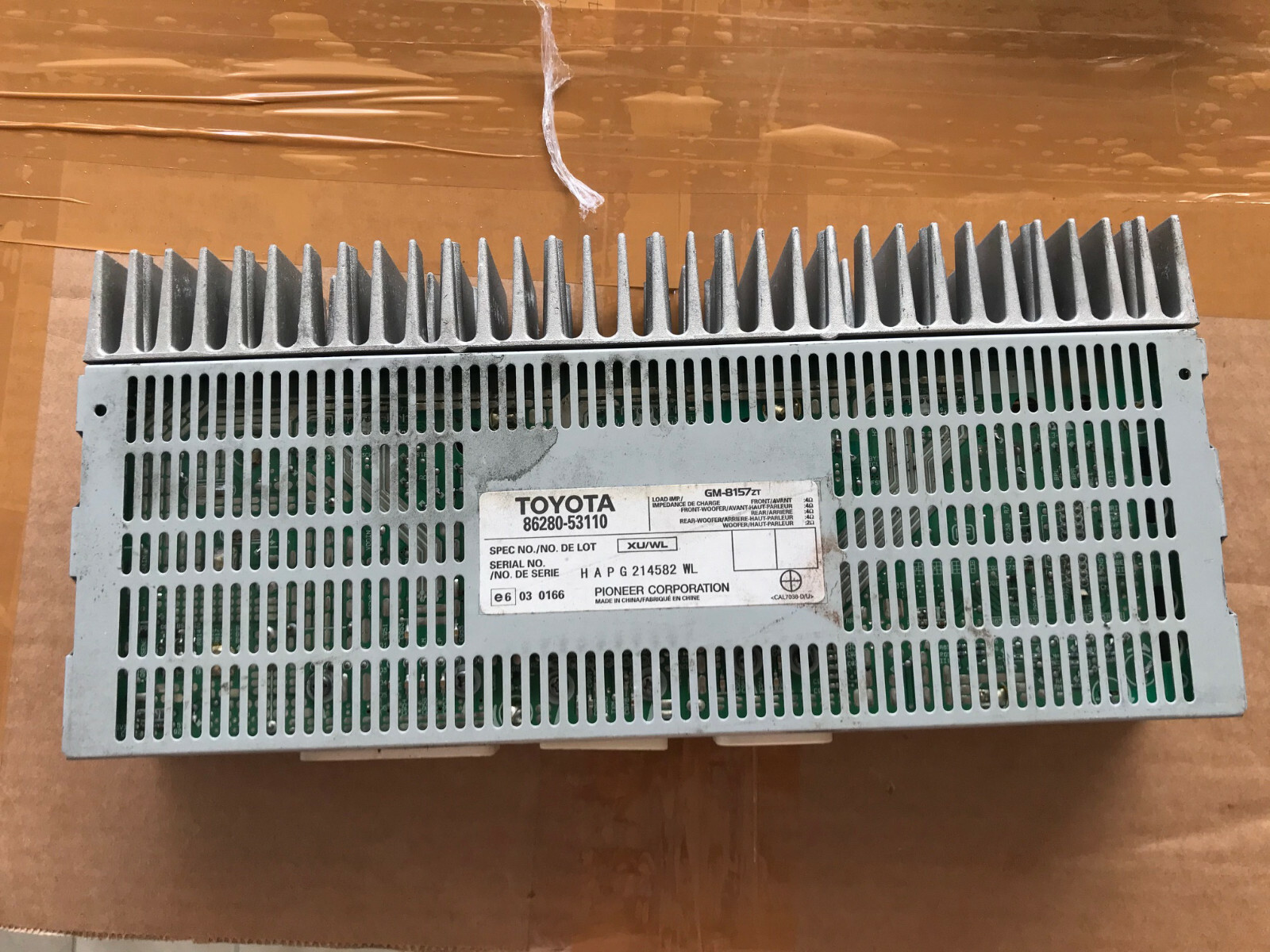 JDM Pioneer Amp Amplifier for Lexus Toyota IS250 is350 Isf 86280-53110 ...