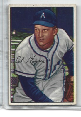 1952 Bowman #10 - Bob Hooper - Athletics - Baseball Card | eBay