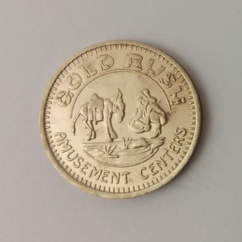 Gold Rush Amusement Centers Arcade Game Token 23mm | eBay