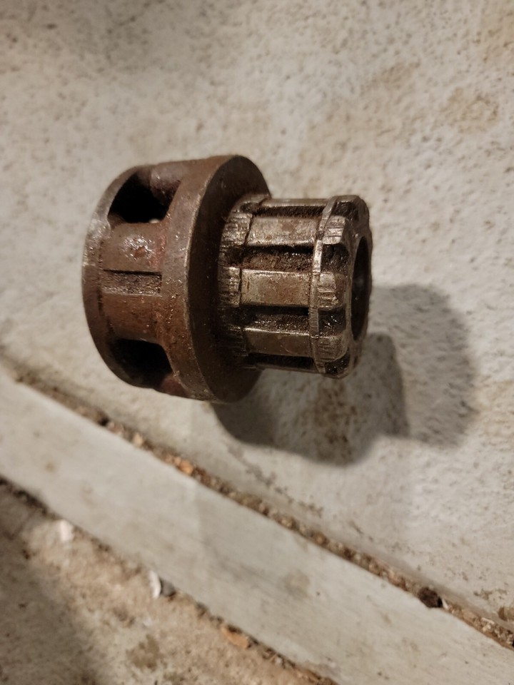 RIDGID 3/4" Threader Head Old Worn Looking Thread Maker Pipe Gas Water ...