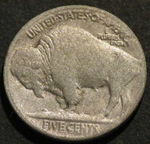 1920 S Buffalo Nickel Semi-Key Date Horn Details Holo-Restored Five 5c ...