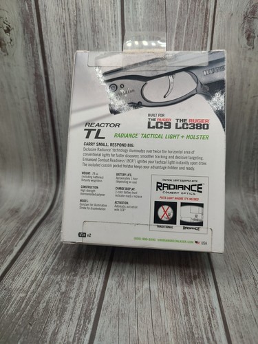 Viridian Reactor TL Tactical Light & Holster For Ruger LC9 LC380 - RTL ...