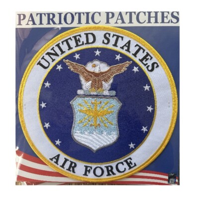 U.S. AIR FORCE 10" Patch for Vests or Jackets | eBay