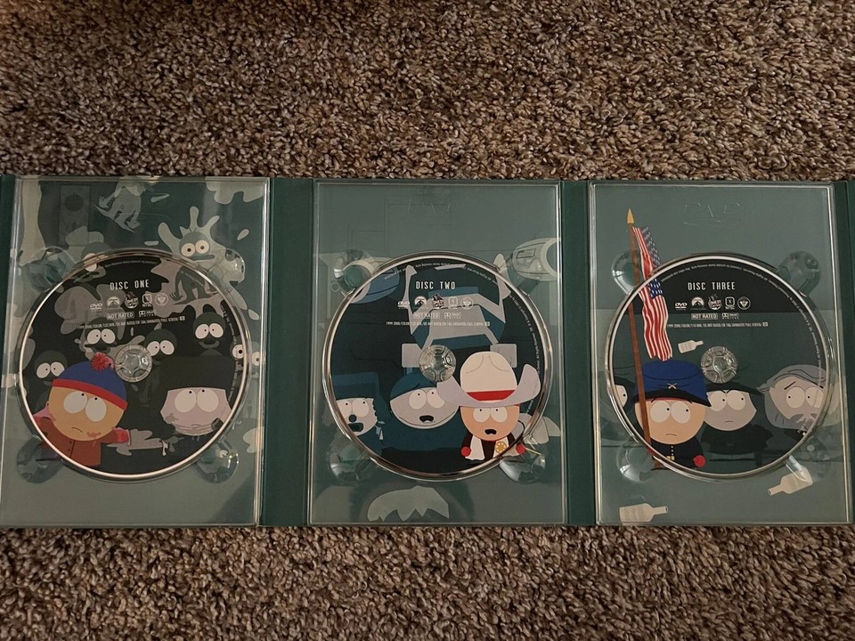 South Park Season 3 DVD No Scratches Comedy Central Complete | eBay