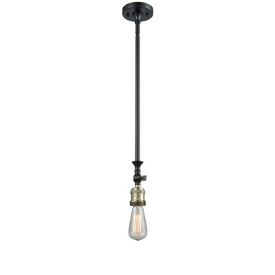 Innovations FR Bare Bulb 1 Light LED Mini Pendant, BAB/Brass - 206-BAB ...