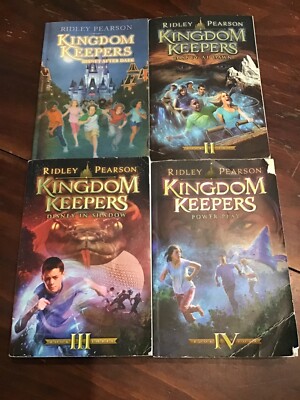 4 Disney Kingdom Keepers Series: Ridley Pearson 1 - 4 Power Play, In ...
