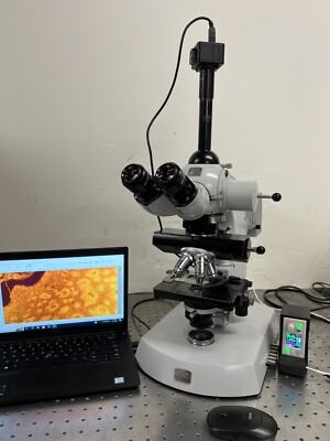 Zeiss Universal 2 Broadband LED Fluorescence Microscope with 5MP Cam | eBay