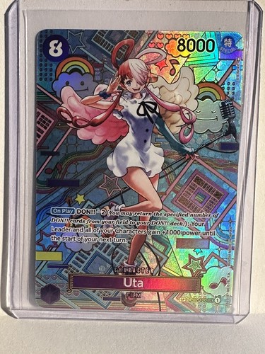 One Piece Card Uta SEC Alt Art OP02-120 English OP05 Awakening New Era ...
