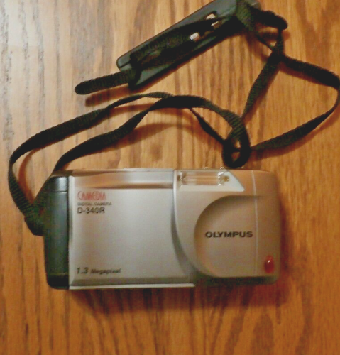 VINTAGE OLYMPUS DIGITAL CAMERA D 340R 1.3 MEGAPIXEL | eBay