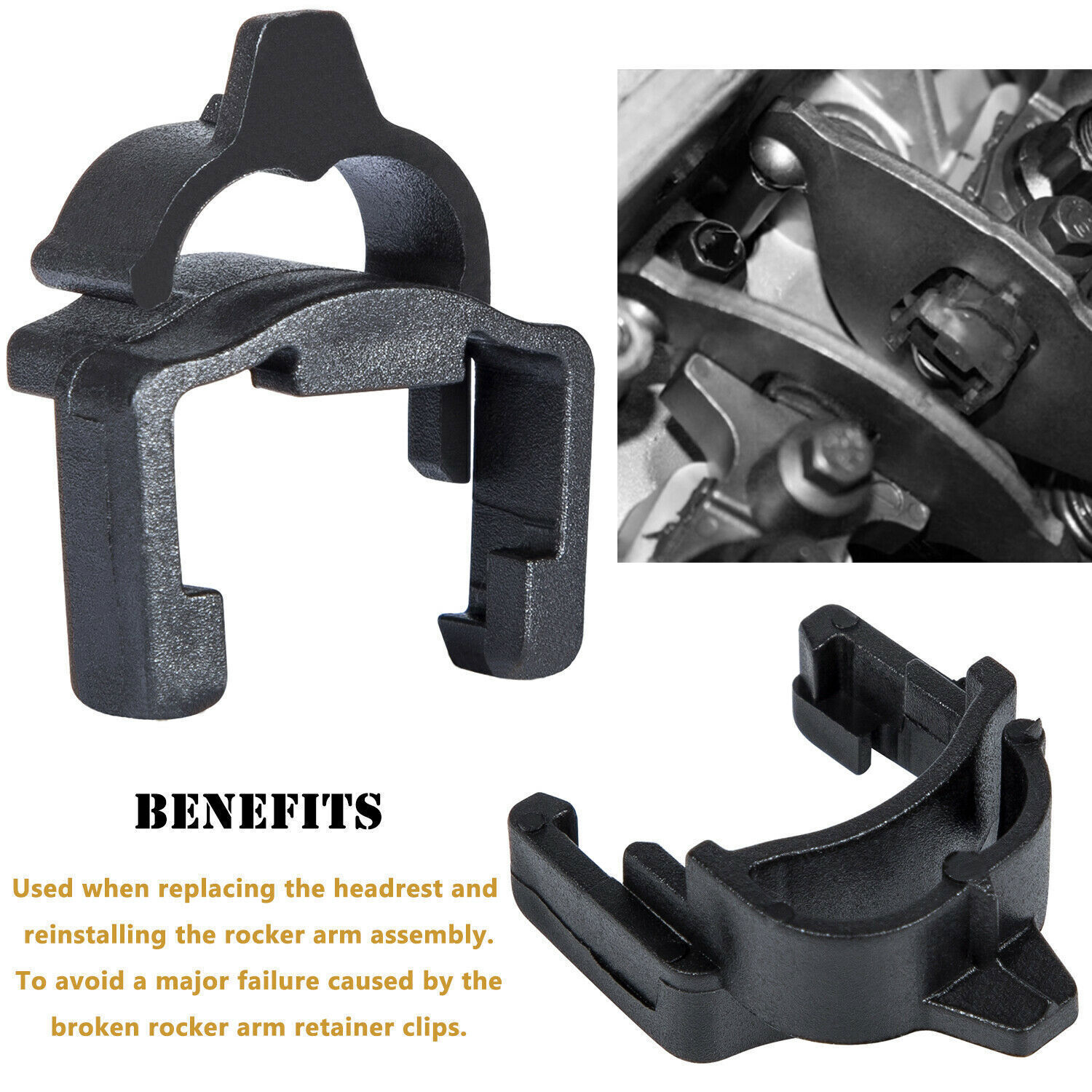 Rocker Arm Retainer Clip Head W302193 for 2003-2010 Ford 6.0L ...