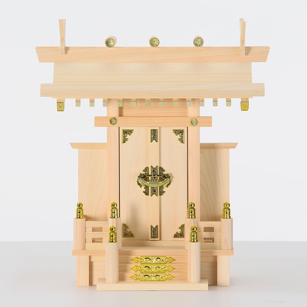 Kamidana Japanese Household Shinto altar shrine Tono Hinoki cypress ...