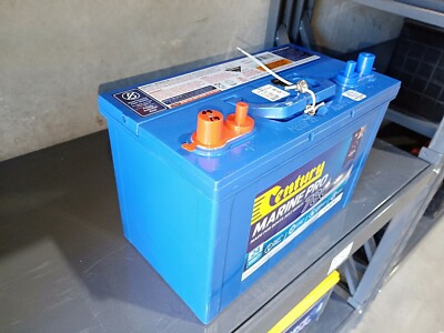 Century marine pro 780 battery for boat. N70ZM MF. | eBay Australia