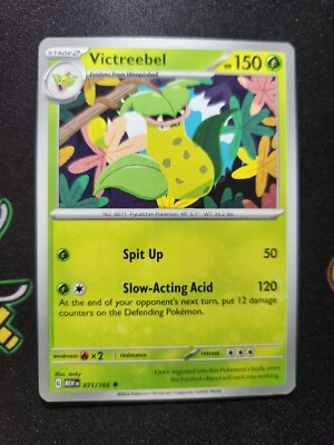 EXACT CARD PICTURED Victreebel Pokemon SV 151 MEW 071 ENG Non-F | eBay