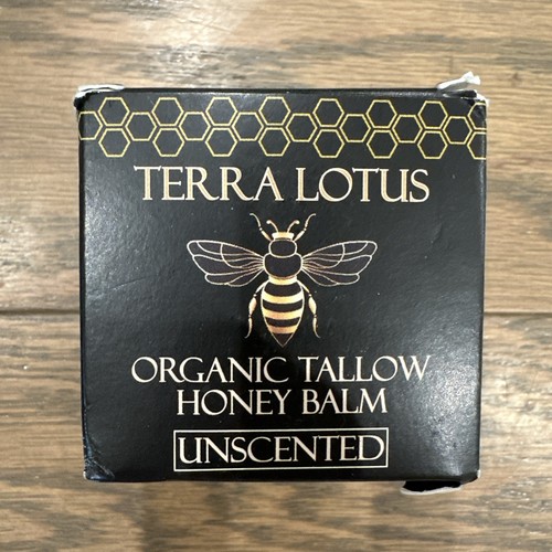 Terra Lotus Organic Grass-Fed Beef Tallow Honey Balm Moisturizing Cream ...