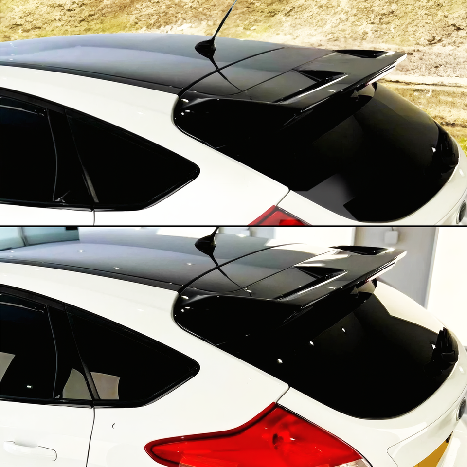 For Ford Focus Hatchback ST 2012-18 Rear Trunk Spoiler Wing Flap Dry ...