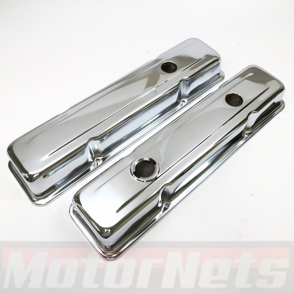 68-82 Corvette 327 350 V8 Valve Covers Dress Up Kit Chevy Stock OEM ...