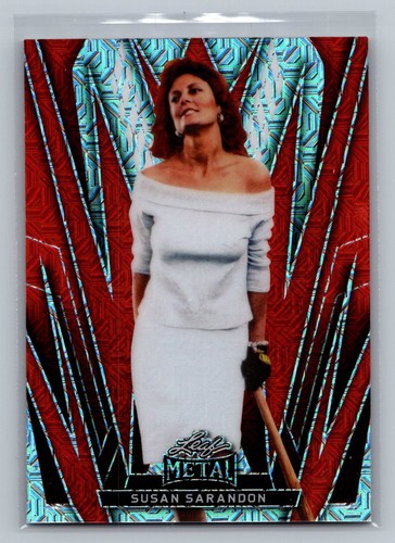 2024 Leaf Metal Women of Sport Susan Sarandon Mojo Red #98 1/4 | eBay