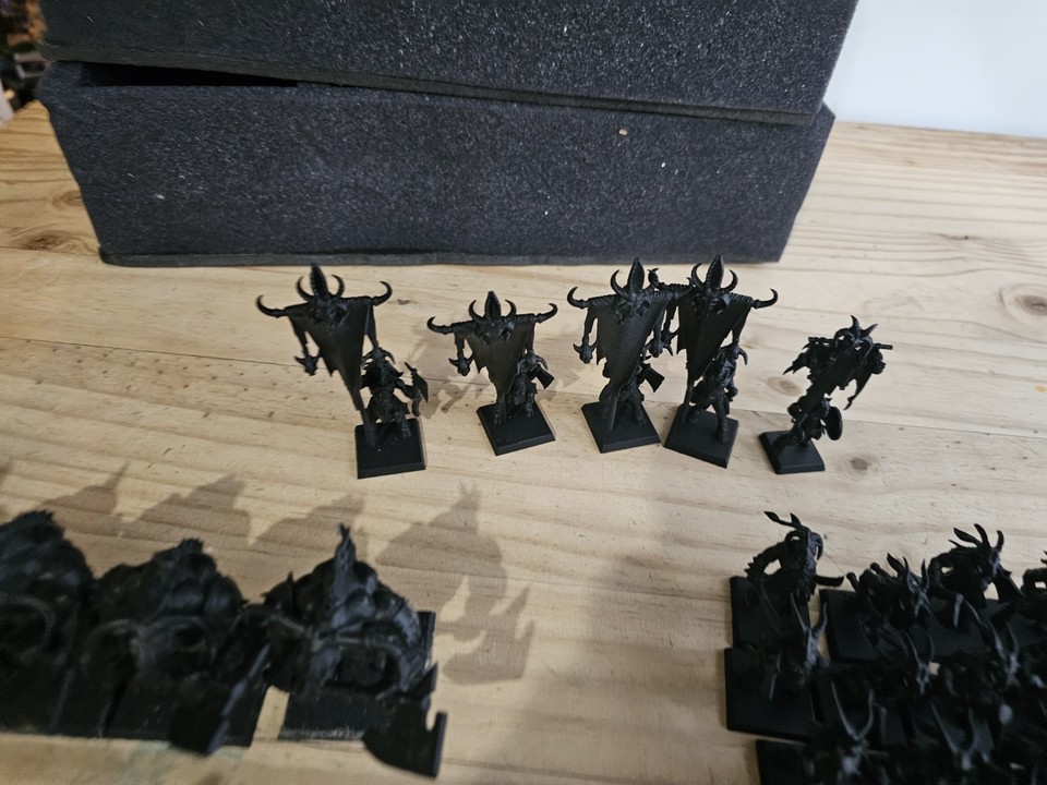 Warhammer Fantasy Old World Beastman Beastmen Army With Transport Foam ...