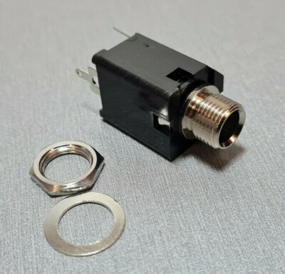 1PCS PJ-612 6.35mm Audio Plug Sockets 5 Pin with Nut | eBay Australia