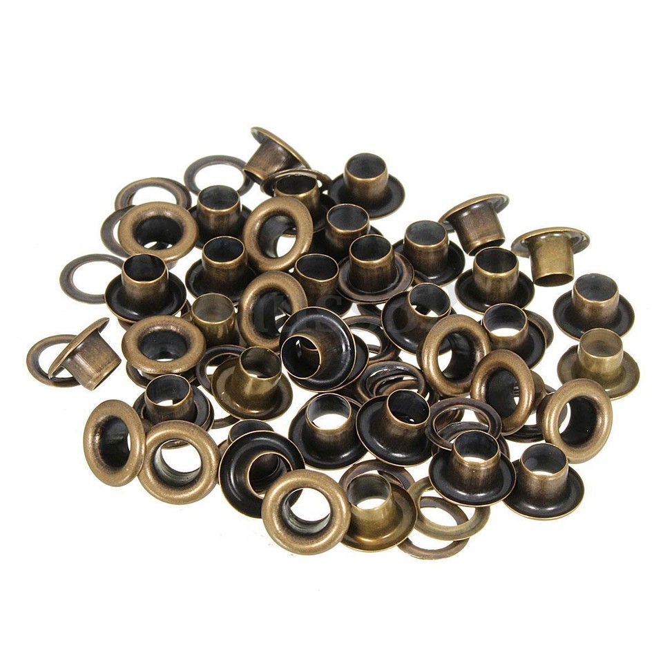 5MM Grommets Installation Setting Tool Kit Set + Leather Hole Punch +80 ...