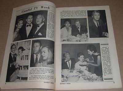 1963 TV ARTICLE~NICK ADAMS THE REBEL~DOUG McCLURE~NOREEN CORCORAN~ARON ...