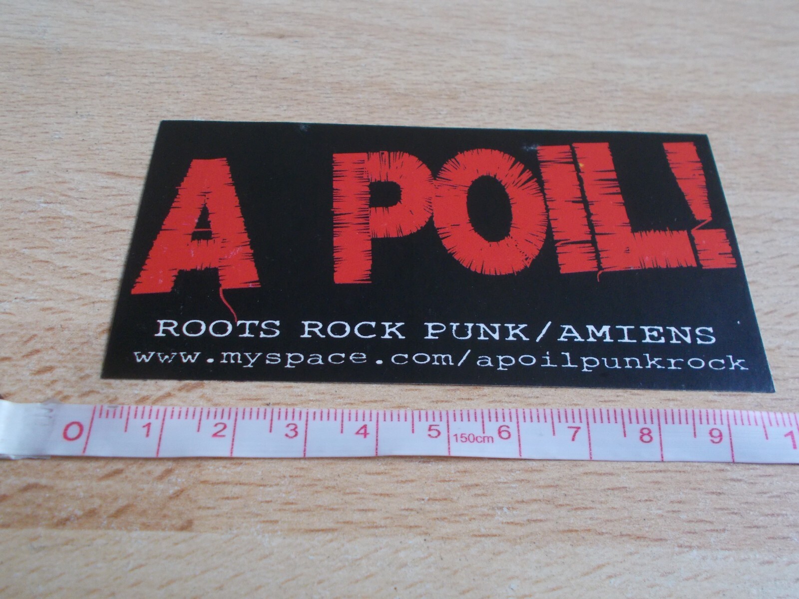 Sticker A Hair - Roots Rock Punk - Amiens | eBay UK
