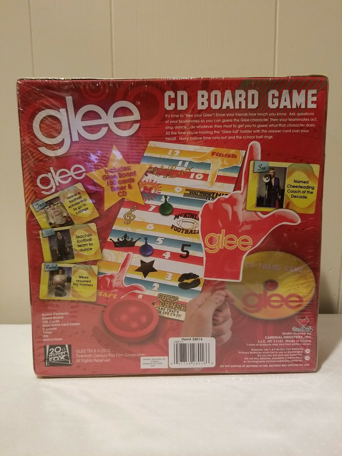Glee CD Board Game New Factory Sealed | eBay