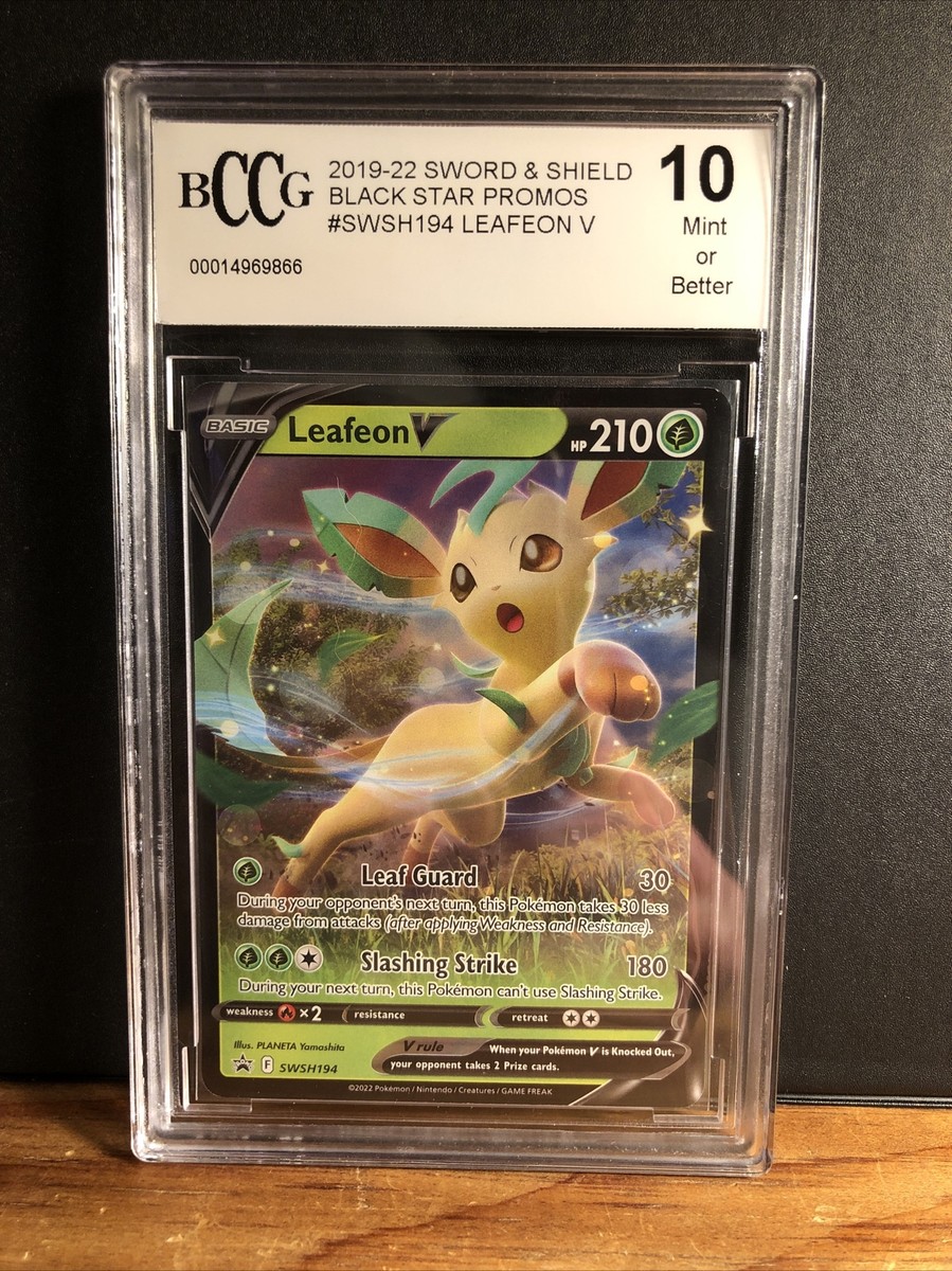 Cartao Pokemon Leafeon Leafeon VMAX 008/203 Ultra Rare Pokemon Card